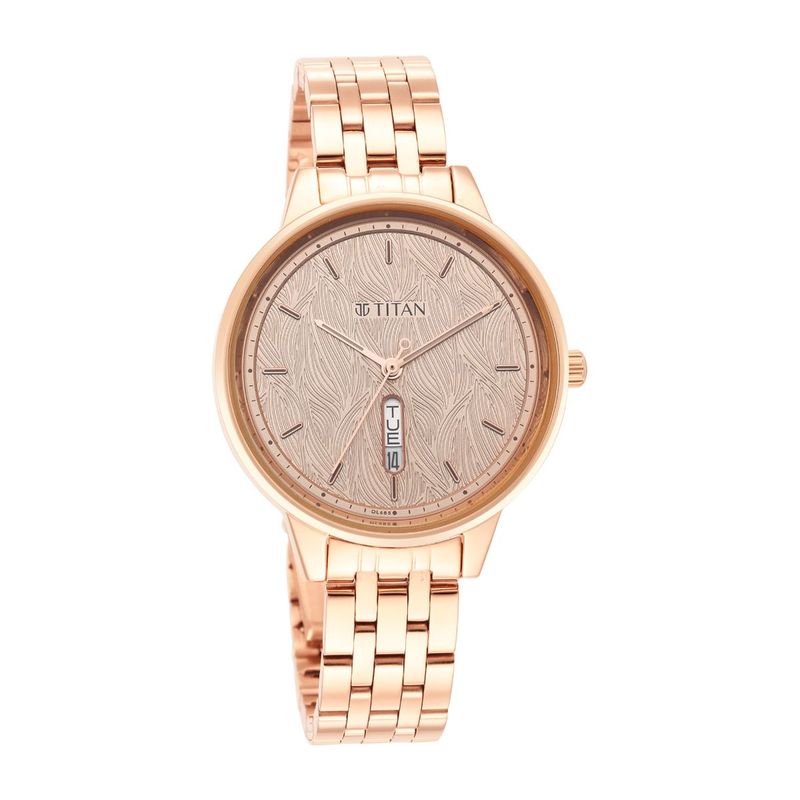Buy Titan Neo 2648WM01 Rose Gold Dial Analog Watch For Women 2648WM01 ...