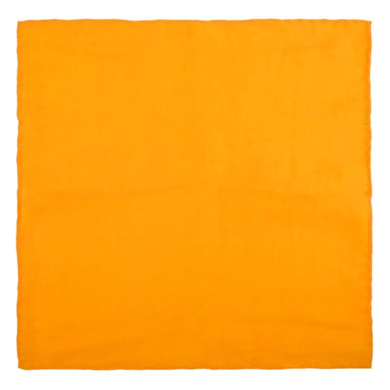 Buy The Tie Hub Solid Mustard Pocket Square Online