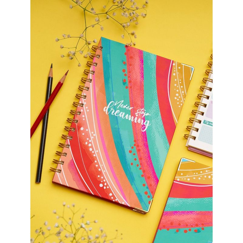 Buy Doodle Collection Dreamy Sheer Hard Bound A5 Daily Planner Online