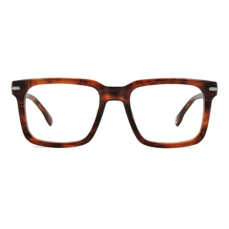 Buy CARRERA Men Brown Rectangle Frame (53) Online