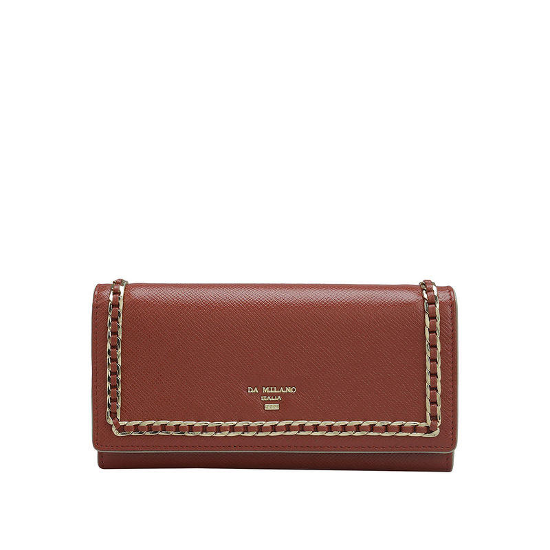 Buy Da Milano Genuine Leather Brick Ladies Wallet Online Buy Da Milano Genuine Leather Brick Ladies Wallet Online