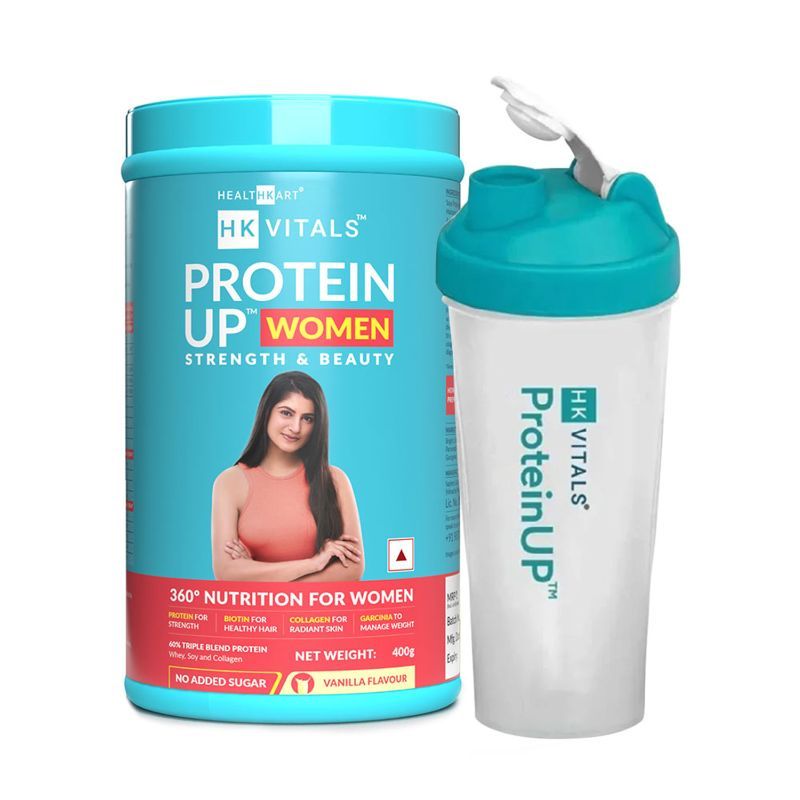 Buy HealthKart HK Vitals ProteinUp Women Strength & Beauty - Vanilla ...