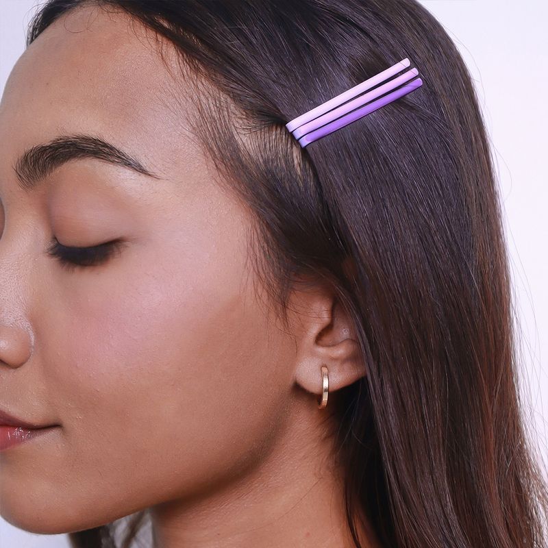 Buy Pipa Bella by Nykaa Fashion Shades of Purple Hair Pins (Pack of 12 ...