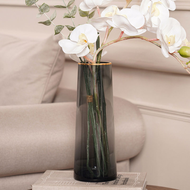Buy Pure Home + Living Hannes Large Grey Vase Online