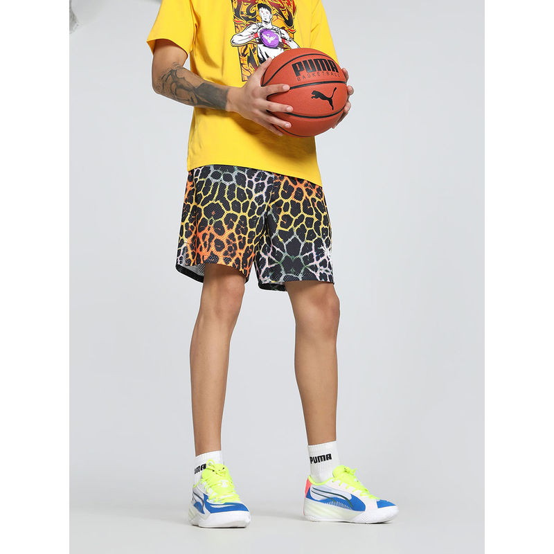 Buy Puma Melo Alien Skins Oversized Men Black Shorts Online