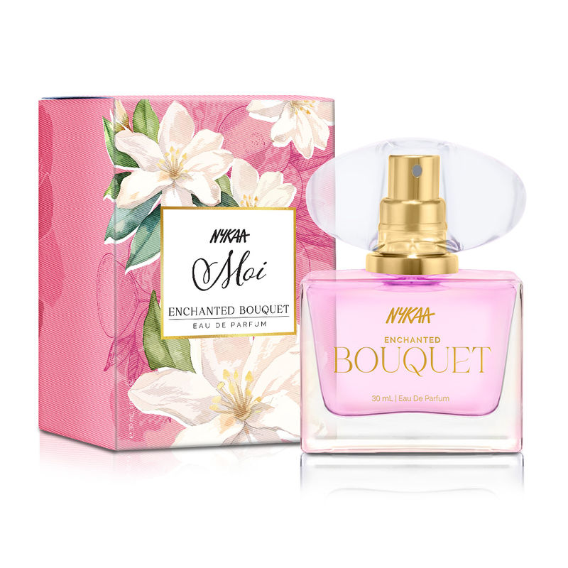 Buy Moi By Nykaa Enchanted Bouquet Perfume With Peony, Strawberry ...