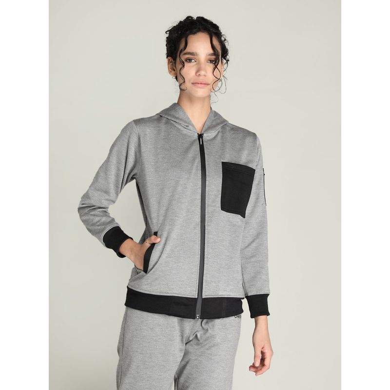 Chkokko Women Winter Sport Hooded Jacket - Grey: Buy Chkokko Women ...