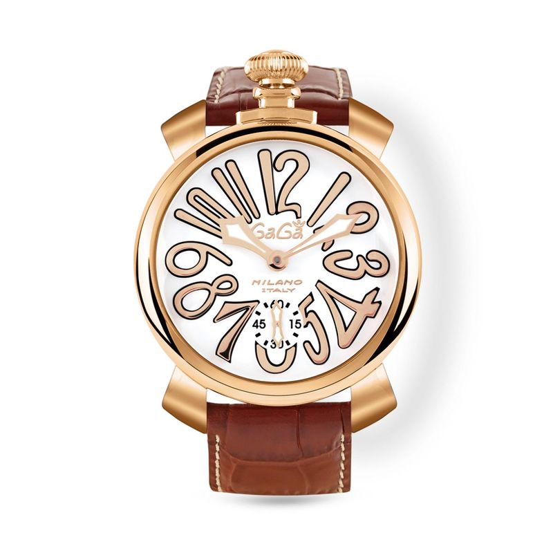 Buy GaGa MILANO Mechanical With Green Dial Swiss Made Watch For Men ...