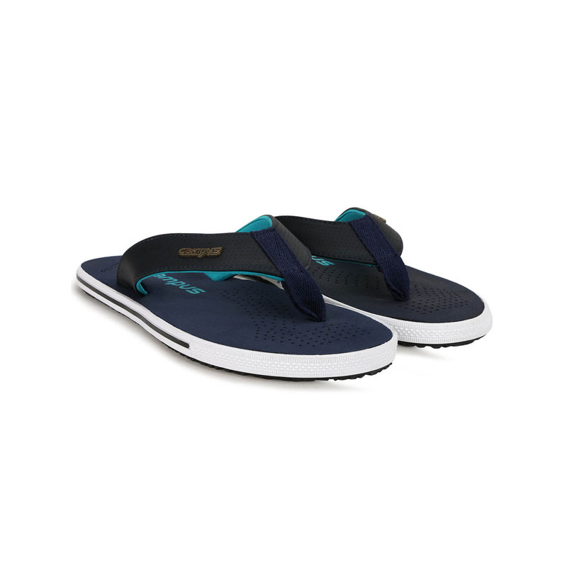 Buy Campus Solid GC-1007 Blue Slippers For Men Online