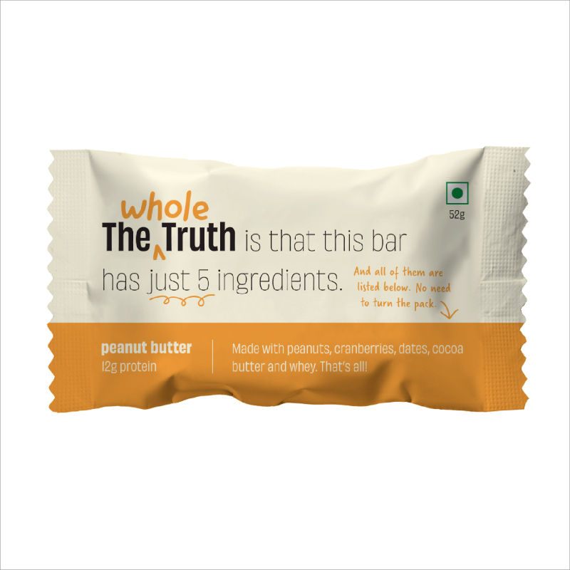 Buy The Whole Truth Protein Bars - Peanut Butter - Pack of 6 Online