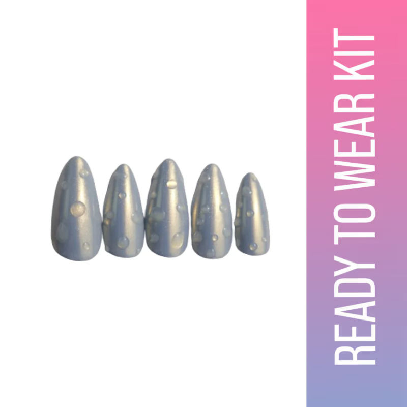Buy SOEZI Icey Spicy Reusable Press On Nails - Ready To Wear Kit Online