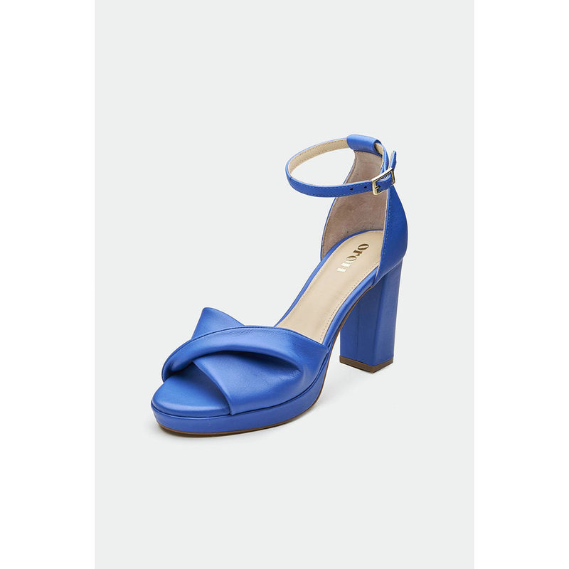 Buy Oroh Blue Luton Heels Online