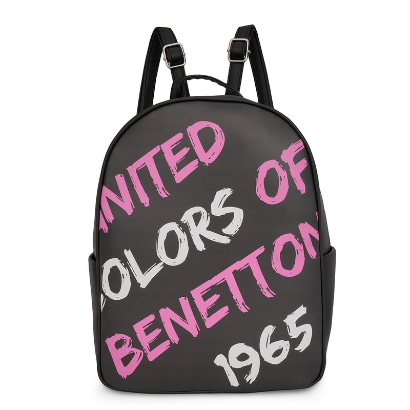 Buy United Colors of Benetton Maren Women Backpack Black Online
