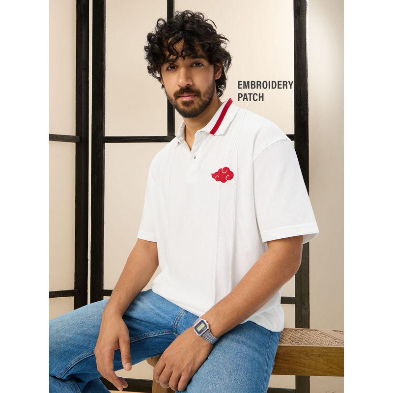 Buy The Souled Store Official Naruto : Akatsuki Men Oversized Polo T ...