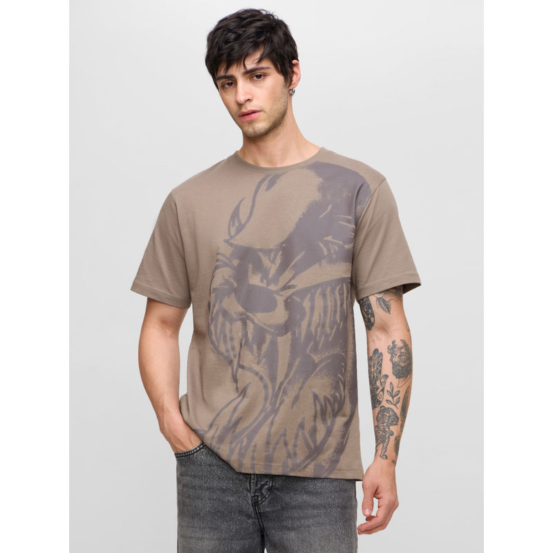 Buy The Souled Store Official Looney Tunes : Taz Men T-Shirt Online