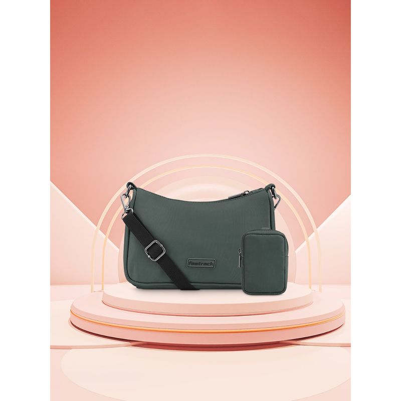 Buy Fastrack Green Crossbody Sling Bag (Set of 2) Online