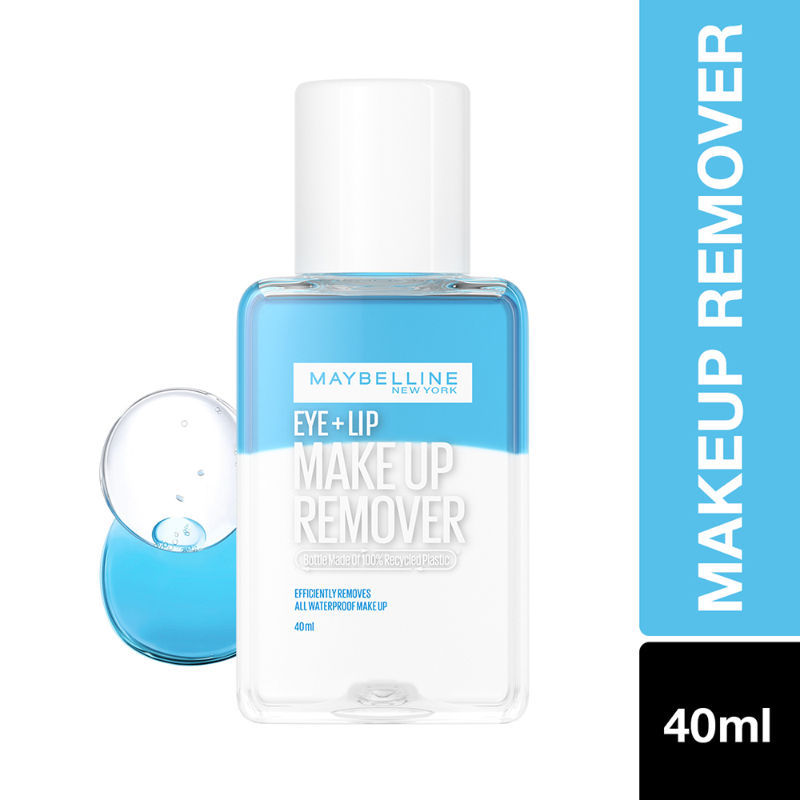 Buy Maybelline New York Biphase Eye + Lip Makeup Remover for Waterproof ...