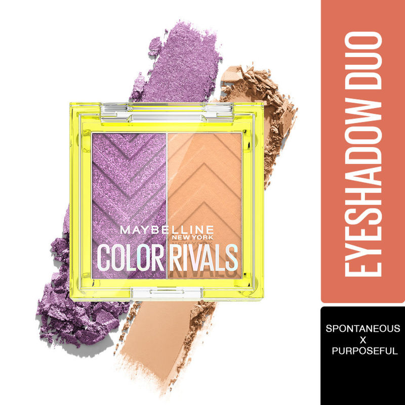 Buy Maybelline New York Color Rivals Longwear Duo Eyeshadow Palette Online