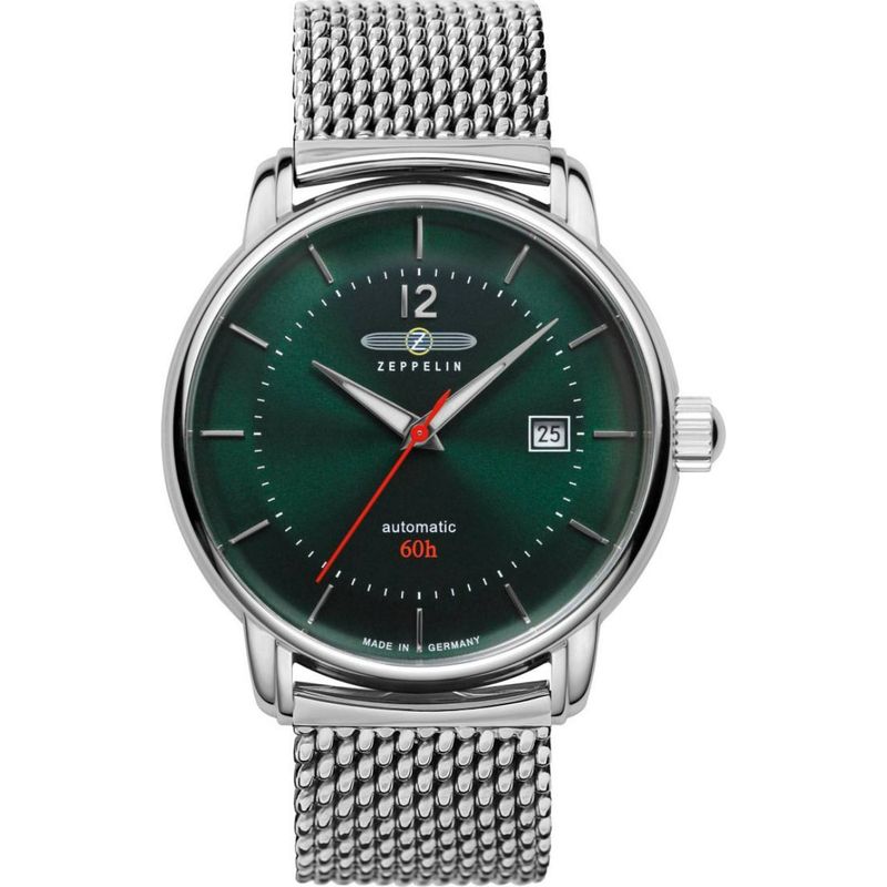 Zeppelin LZ 120 Bodensee Date Analog Dial Color Green Men's Watch ...
