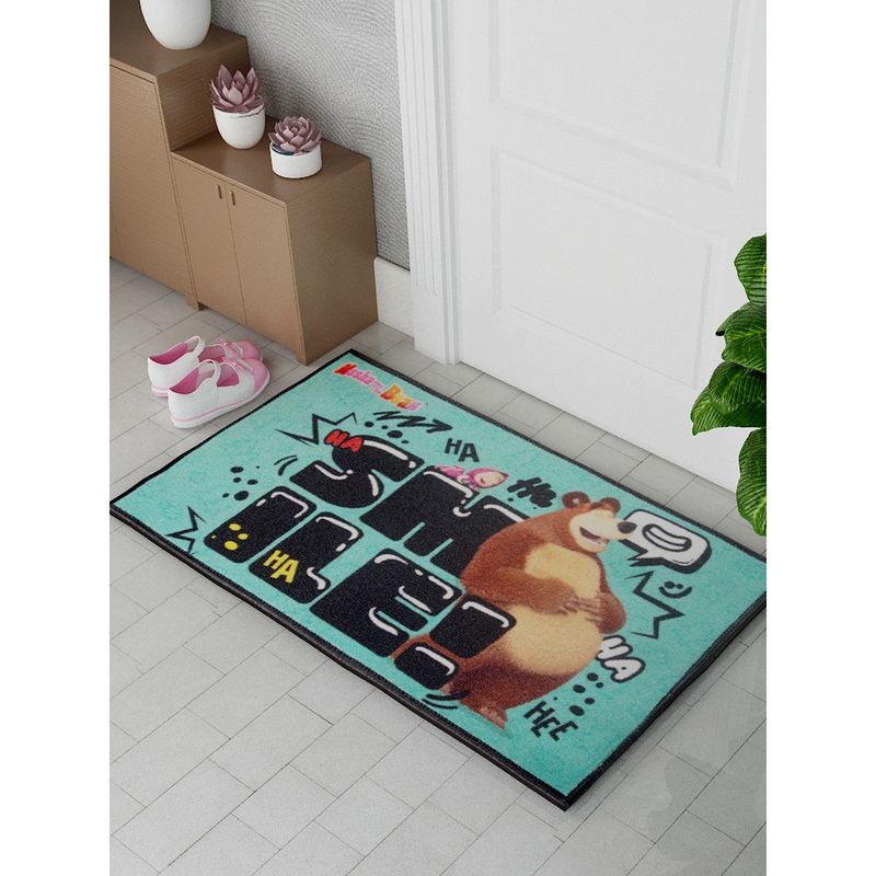 Buy Athom Living Masha and The Bear Smile Digital Printed Themed Kids ...