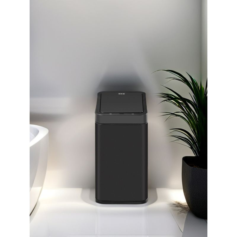 Buy OBSESSIONS Stainless Steel Smart Sensor Dustbin with Lid - 7 Litre ...