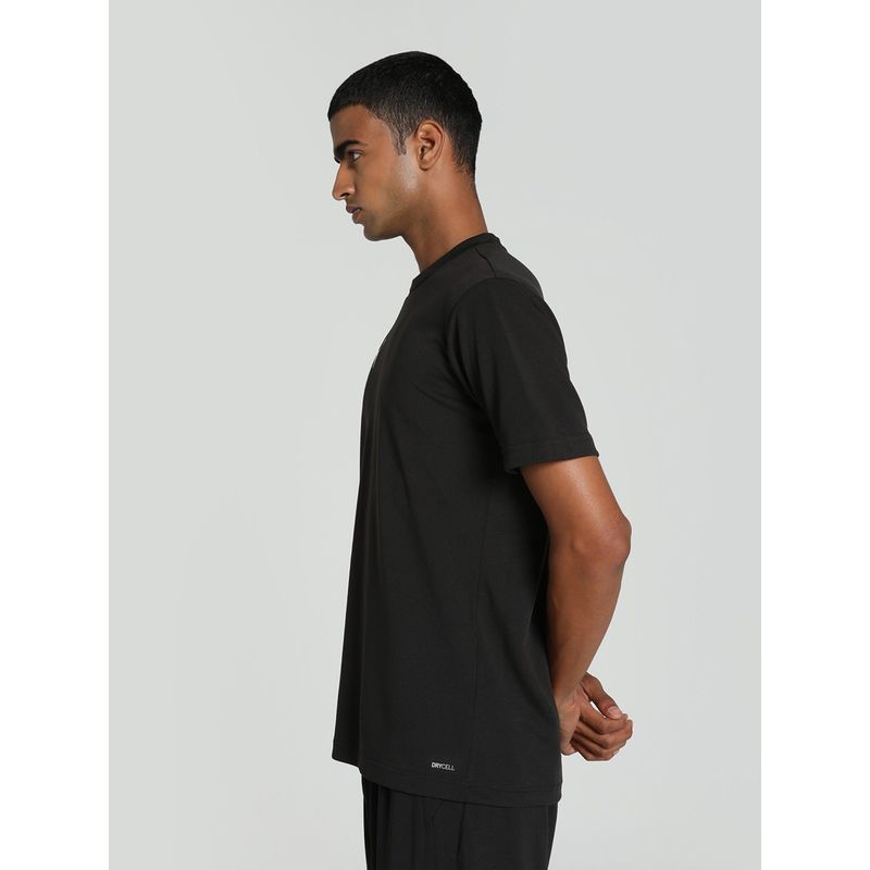 Buy Puma Team RISE Logo Mens Black T-Shirt Online