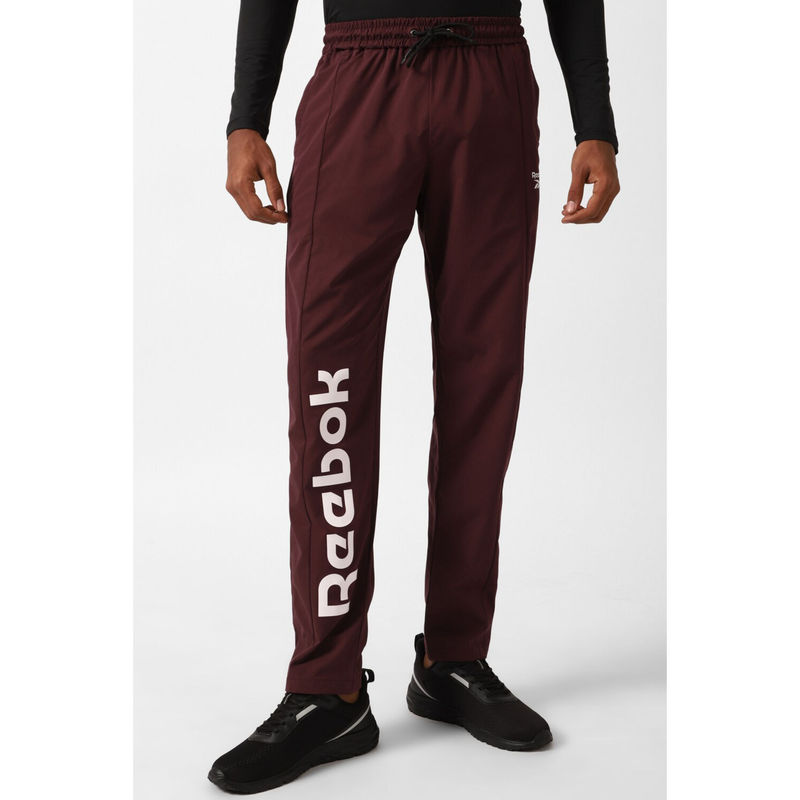 Buy Reebok Mens Everyday PT Track Pant Burgundy Online