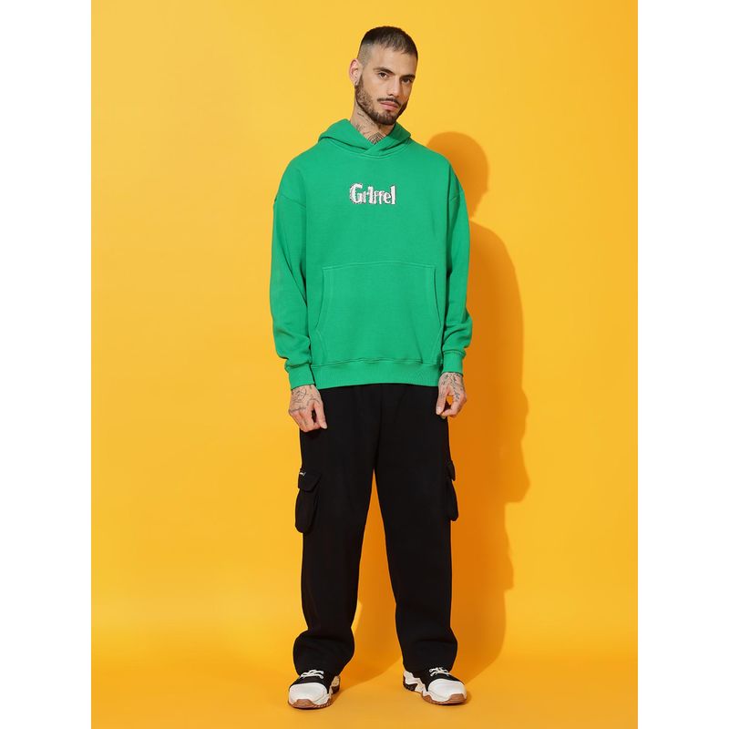 Buy Griffel ISLAND BIRD Oversized Green Hoodie Tracksuit (Set of 2) Online