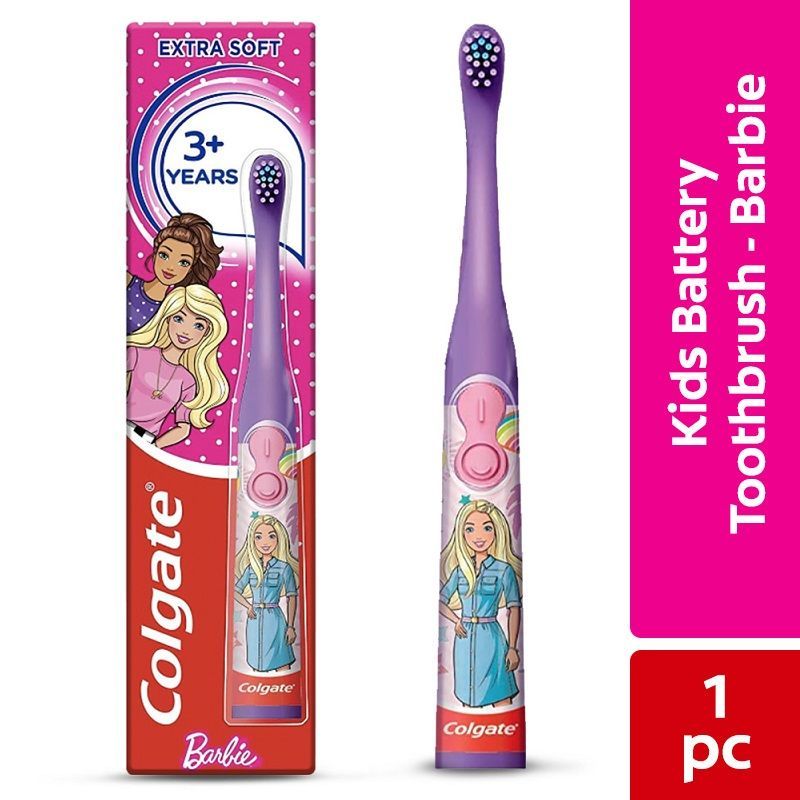 Buy Colgate Kids Barbie Battery Powered Toothbrush - 1 Pc Online