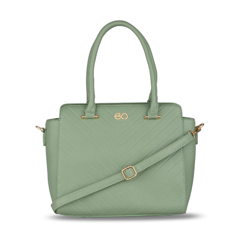E2O Bags Stylish Green Women's Satchel Bag: Buy E2O Bags Stylish Green Women's Satchel Bag ...