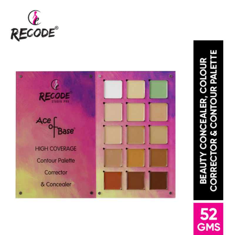 Buy Recode Beauty Concealer, Colour Corrector & Contour Palette Online