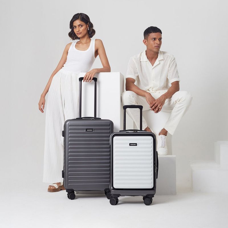 Buy Assembly Hard Luggage Set of 2|Medium Check-in 24 Inch & Cabin ...
