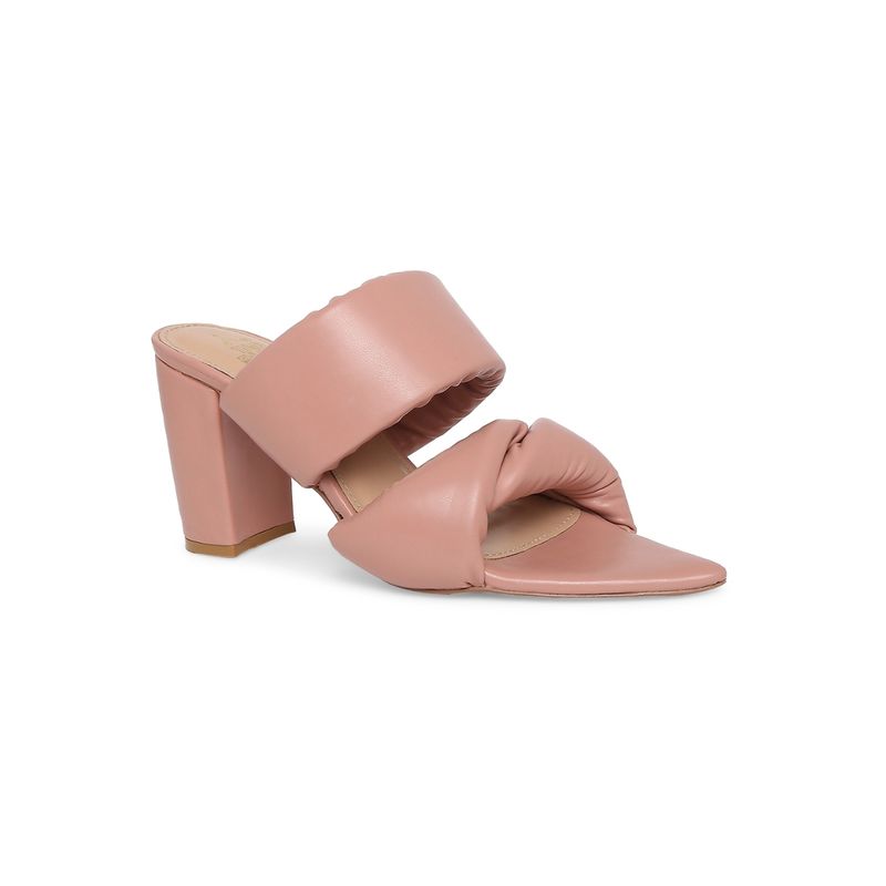 Buy Tao Paris Asu Block Casual Nude Pink Heels Online