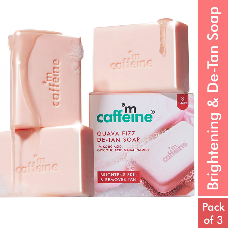 Buy mCaffeine Brightening Tan Removal Soap - 1% Kojic Acid ...