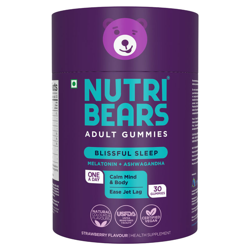 Buy Nutribears Blissful Sleep Melatonin Gummies Online
