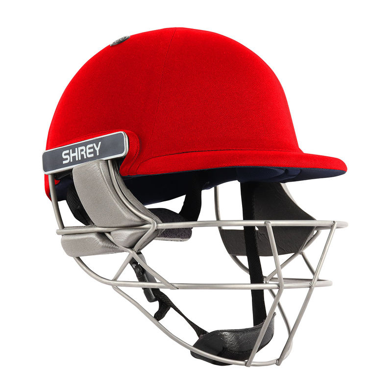 Buy Shrey Pro Guard Air Stainless Steel-Red Cricket Helmet Online