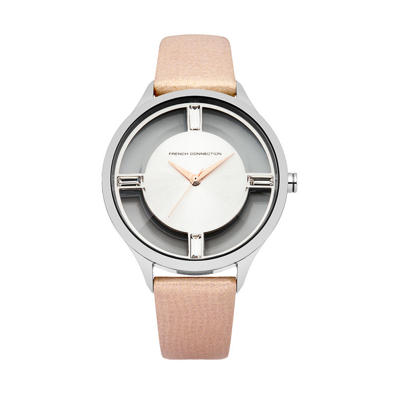 Buy French Connection Analog Silver Women Watch-FC1233C Online