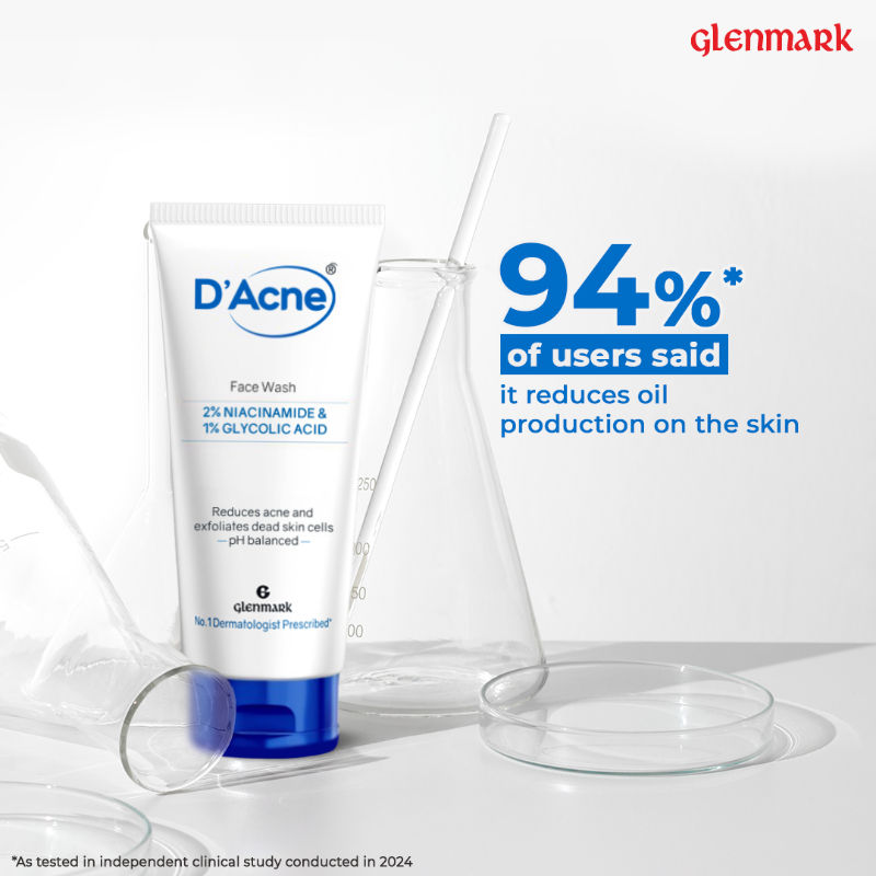 Buy D'Acne Soft Face Wash, Visibly Reduces Acne in 10 Days, 2% ...