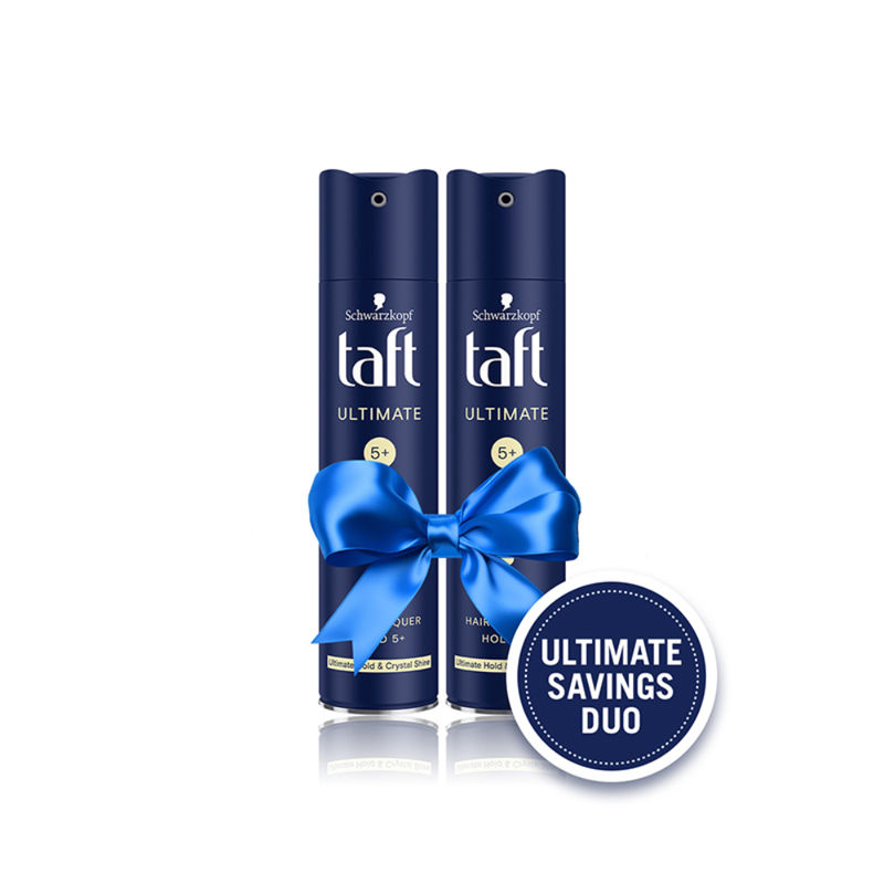 Buy Schwarzkopf Taft Ultimate Hair Lacquer, Luminous Crystal Shine Hold ...