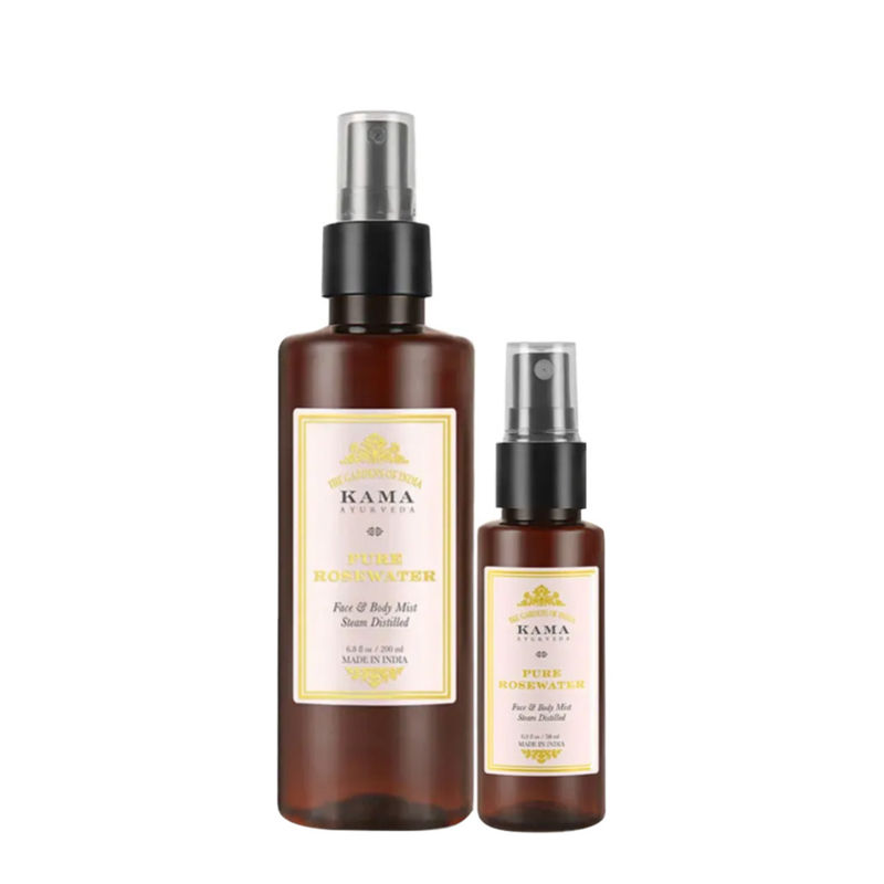 Buy Kama Ayurveda Rose Water Full Size & Rose Water Mini Combo Online
