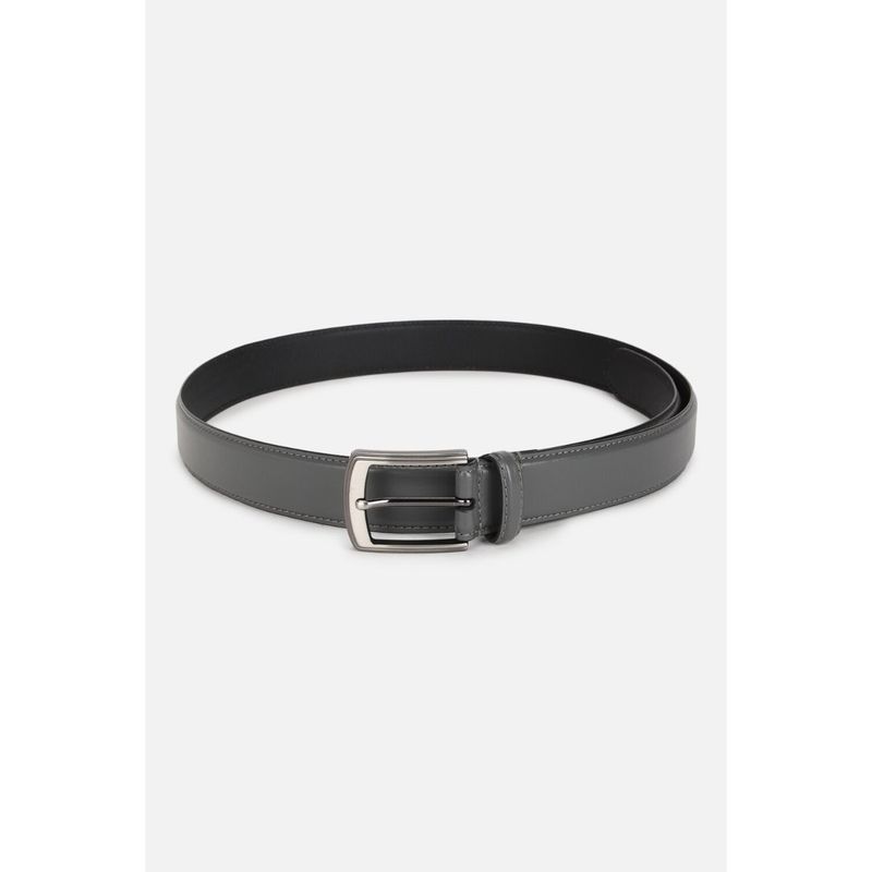 Buy Allen Solly Men Grey Solid Casual Belt Online