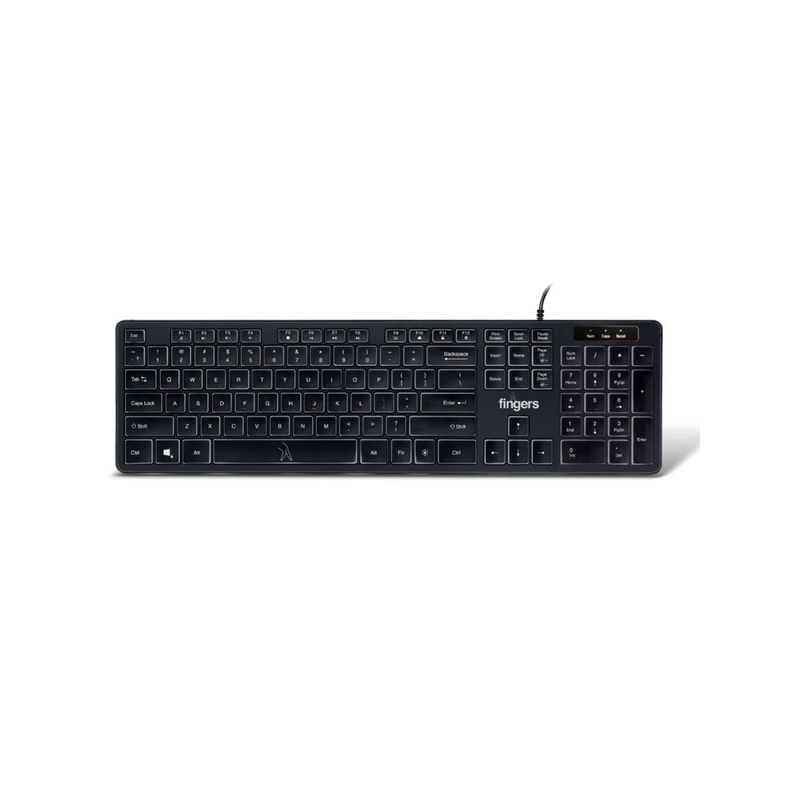 Buy Fingers Magnifico Moonlit Backlit Wired USB Keyboard Online