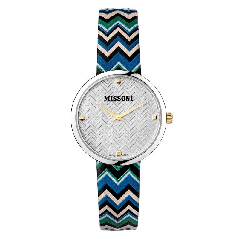 Buy Missoni Watches Analog Silver Dial Women Watch - MWY200120 Online