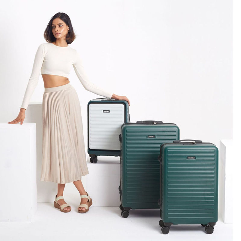 Buy Assembly Hard Body Set of 3 Luggage Trolley Suitcase - 28, 24 & 20 ...