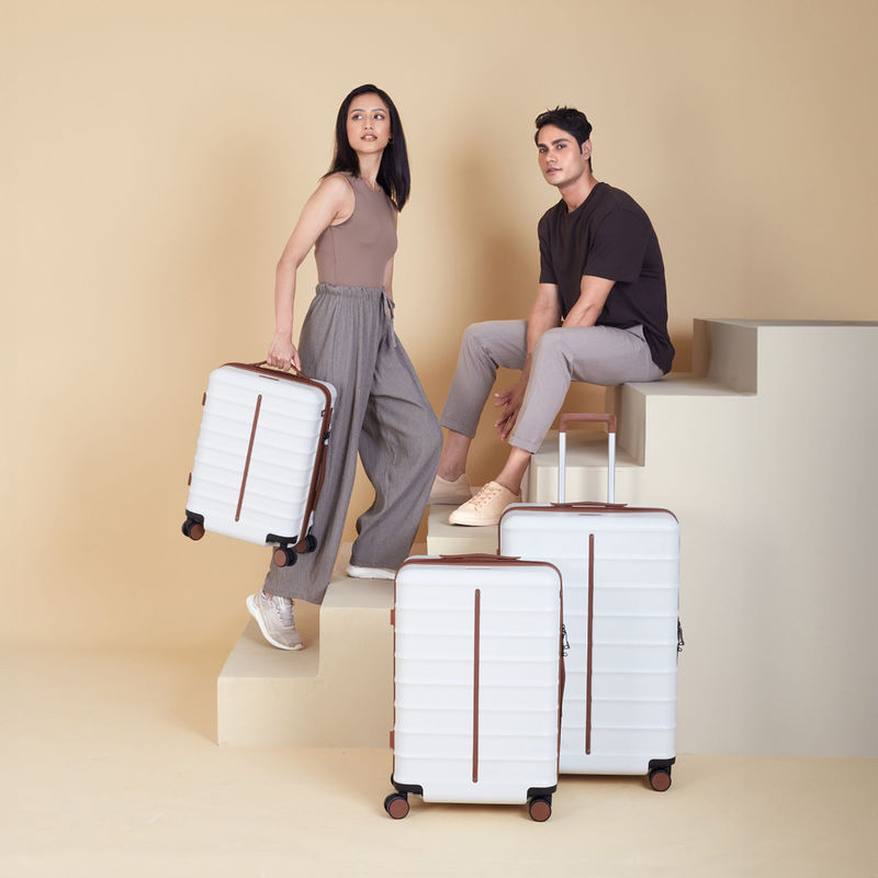 Buy Assembly Premium Hard sided Trolley Bags Set Of 3 Cabin, Medium and ...