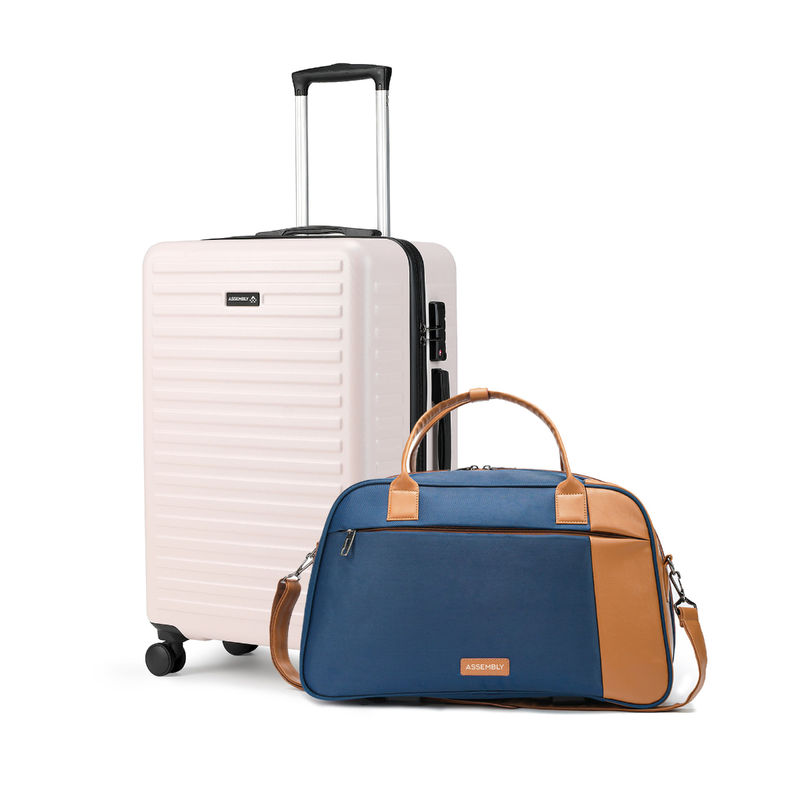 Buy Assembly Medium Check-In (24 Inch) Trolley Bag With Duffle Bag 38L ...