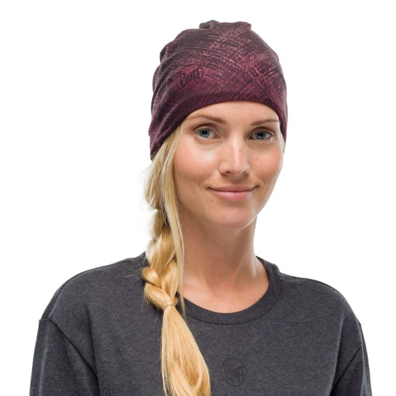 Buy Buff Unisex Purple Polyester Microfiber & Polar Beanie Court Armor ...