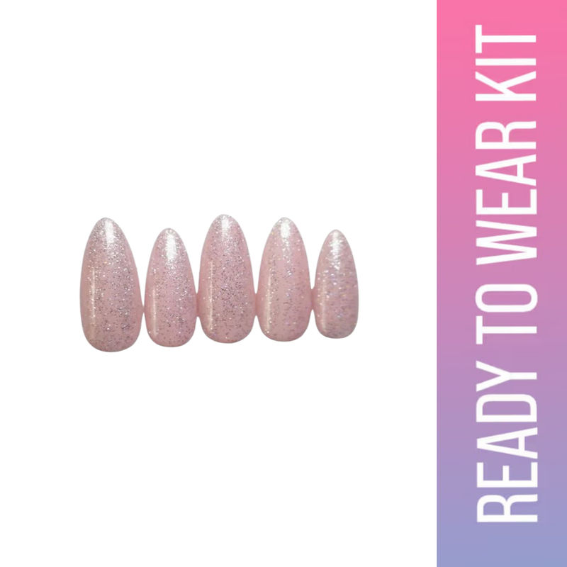 Buy SOEZI Shimmy Time Reusable Press On Nail - Ready To Wear Kit Online