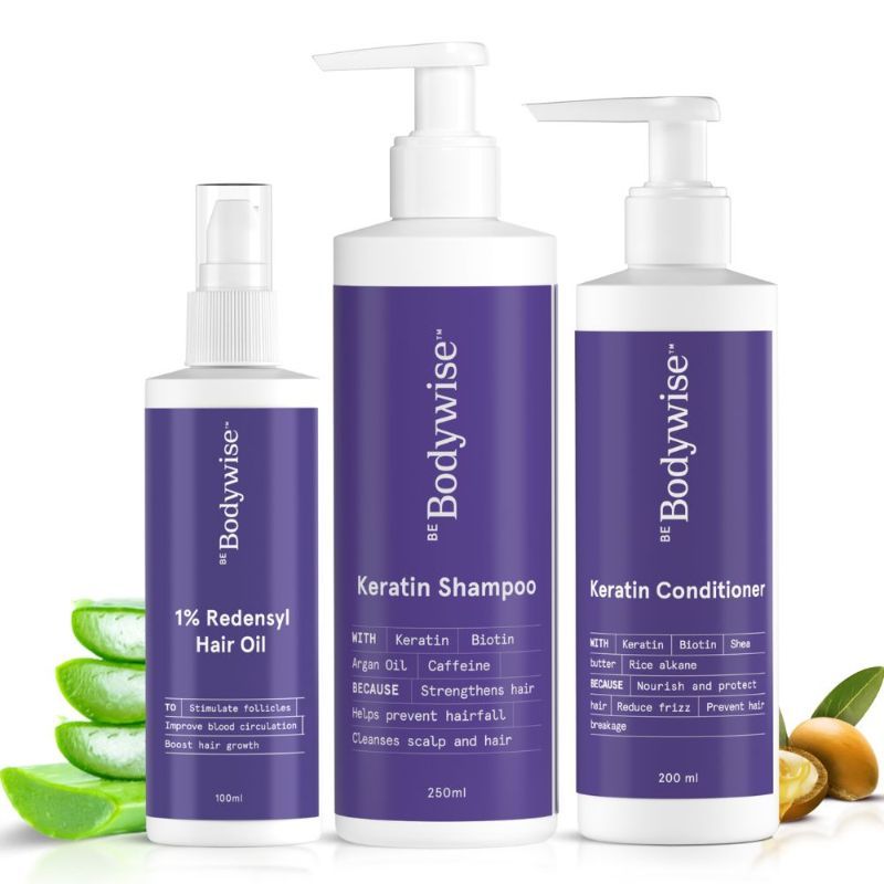 Be Bodywise Advance Hair Care Kit (Advanced Hair Oil + AHS Shampoo ...