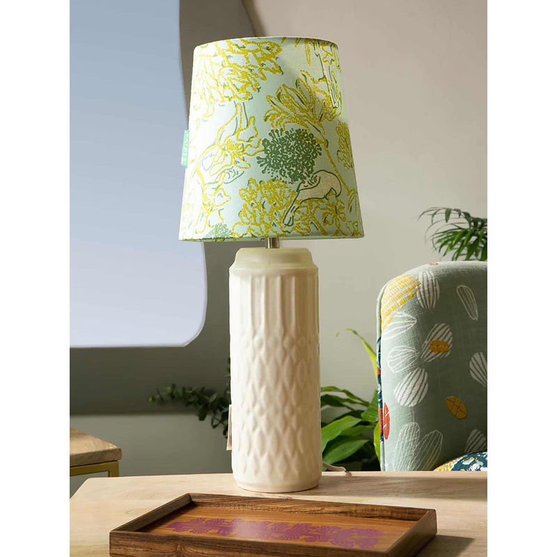 Buy Freedom Tree Karah Ceramic Matt White Lamp Base Online